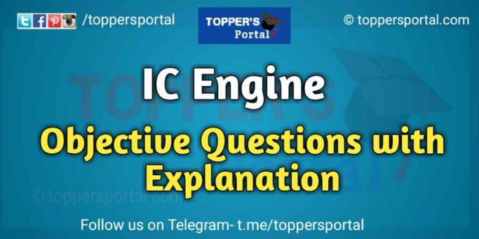 Top Important IC Engine Objective Questions with Answers